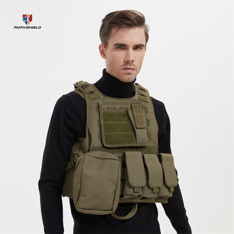 Faithshield Outdoor Tactical Vest Armor | Bulletproof Body Armor ...