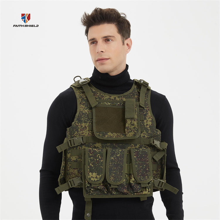 Digital camouflage Tactical Vest Armor | Bullet Attacks Body Armor ...
