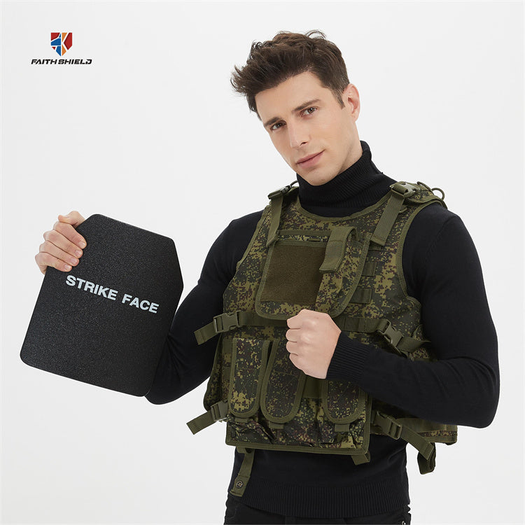 Digital camouflage Tactical Vest Armor | Bullet Attacks Body Armor ...