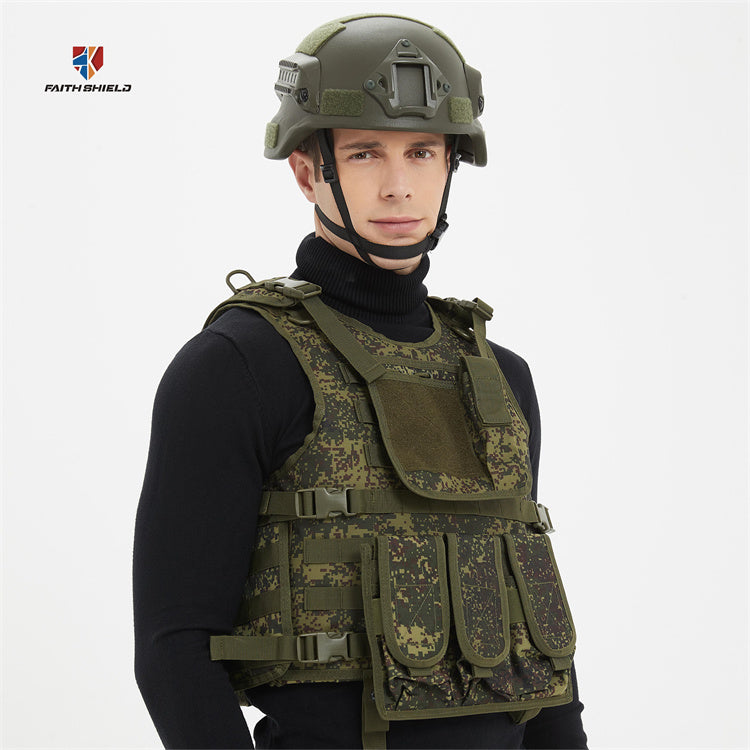 Digital camouflage Tactical Vest Armor | Bullet Attacks Body Armor ...