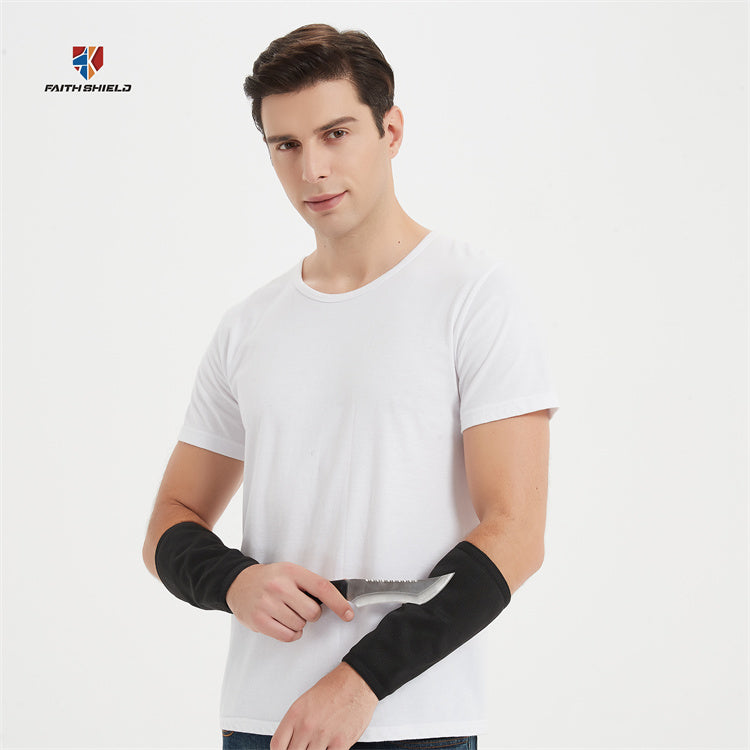 knife Proof Stab-Resistant Arm Guard Sleeves Protector Keep Work Safe ...